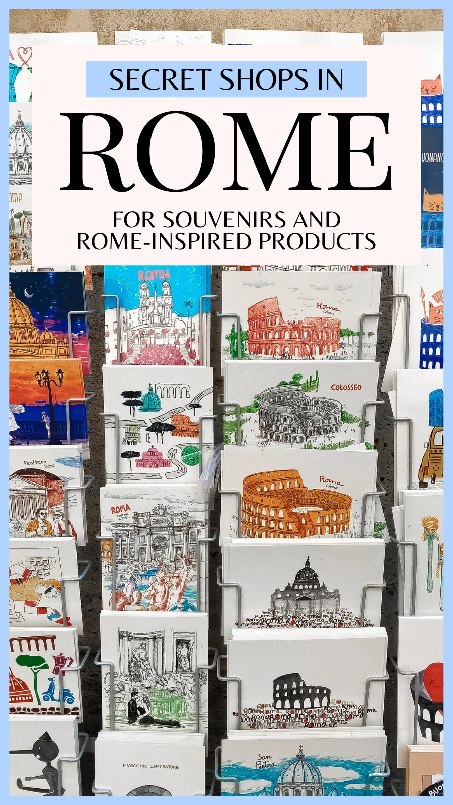 15 Unique Shops in Rome From Souvenirs to Second Hand Books